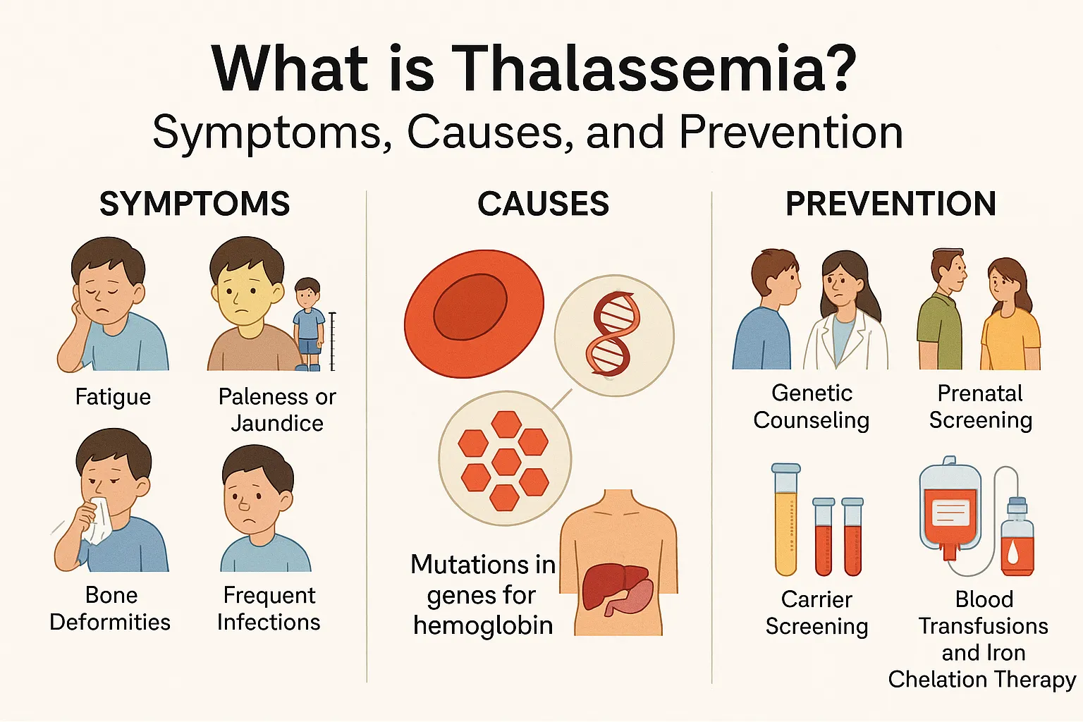 Pengobatan Thalasemia: Penyebab, Gejala, & Risikonya - Tzu Chi Hospital